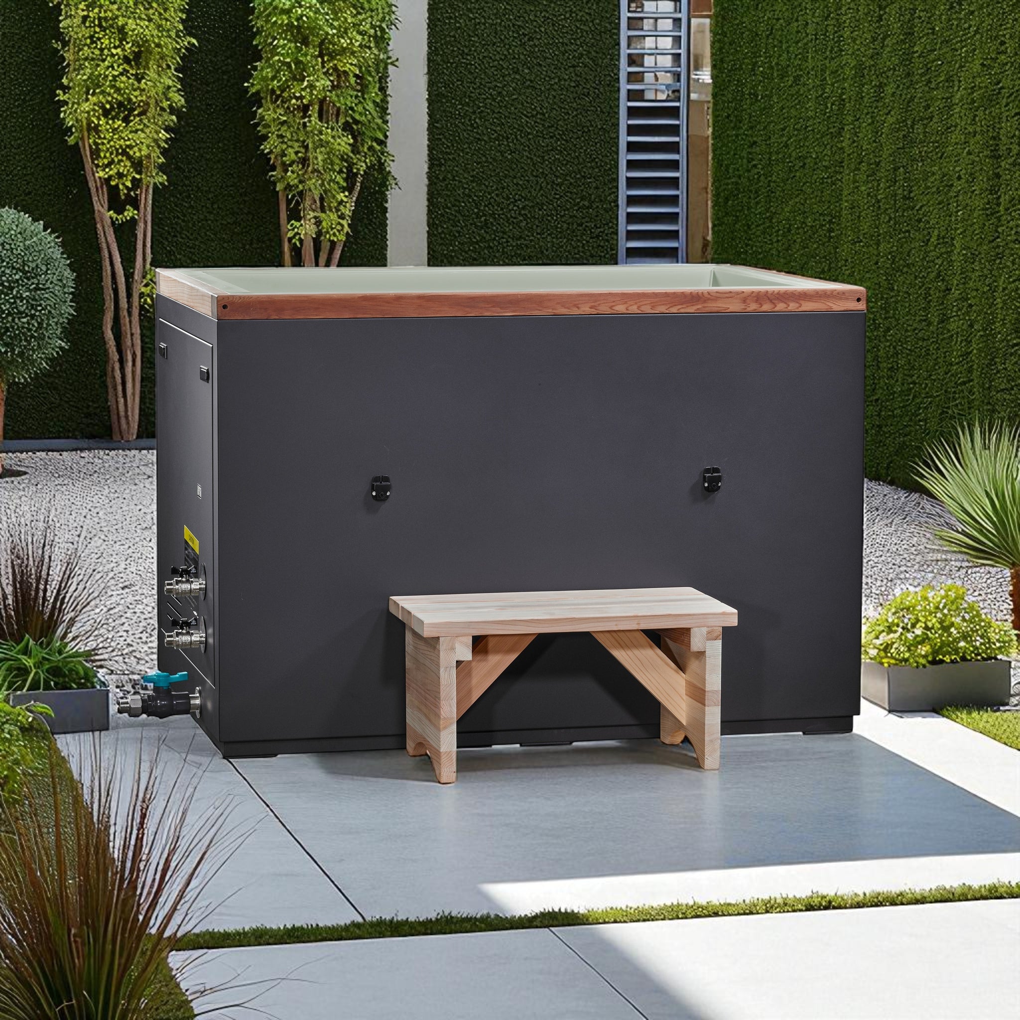 Dynamic Cold Therapy Cuboid Spa (316) Stainless Steel Powder Coated