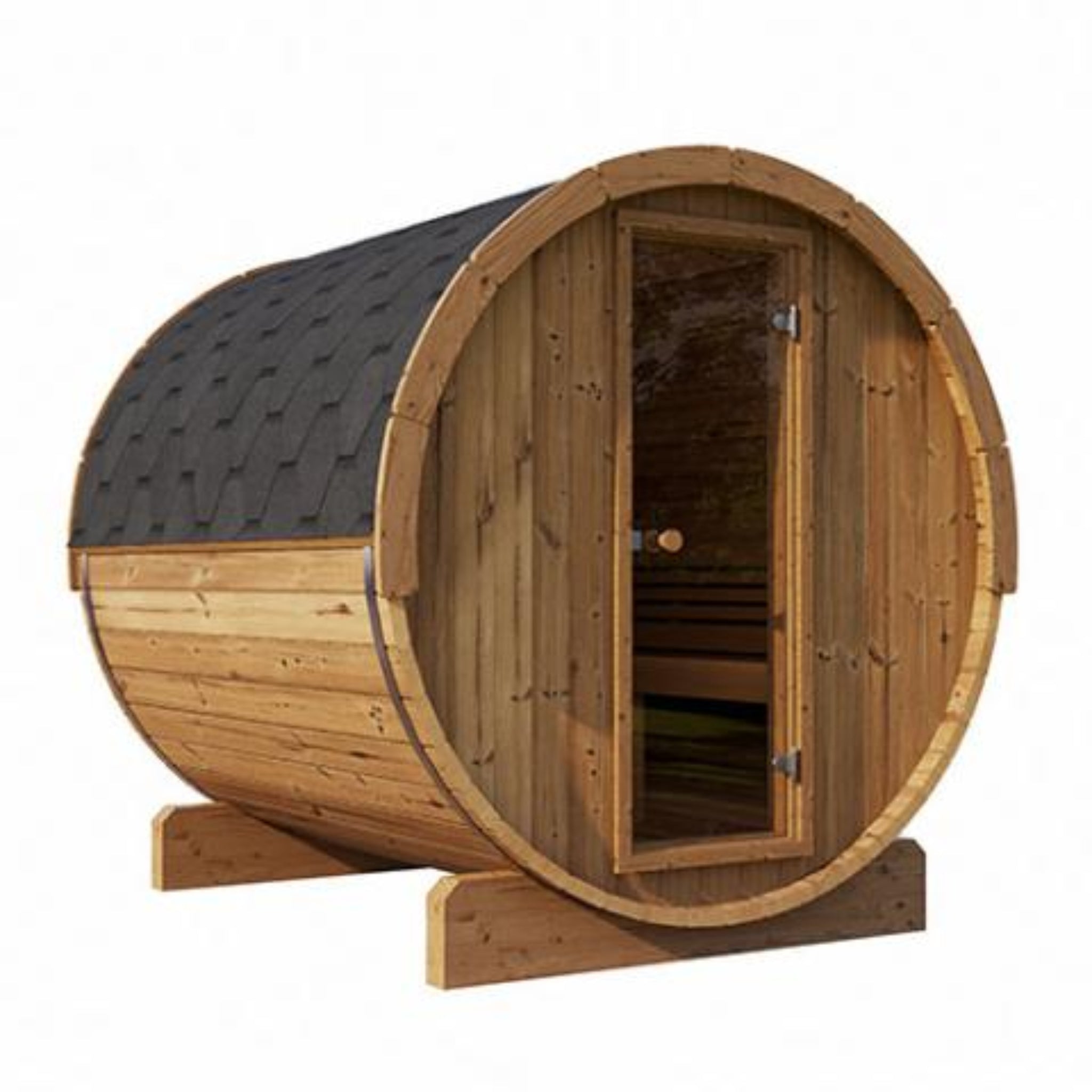 SaunaLife Ergo 8 Series 6-Person Barrel Sauna